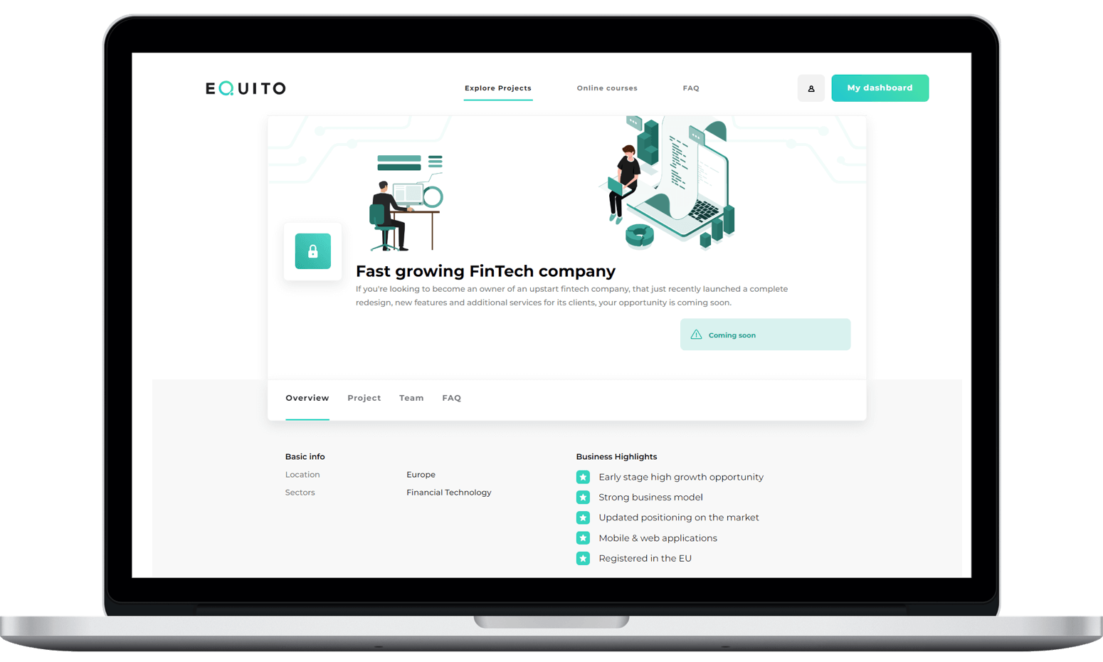 Crowdfunding - Equito